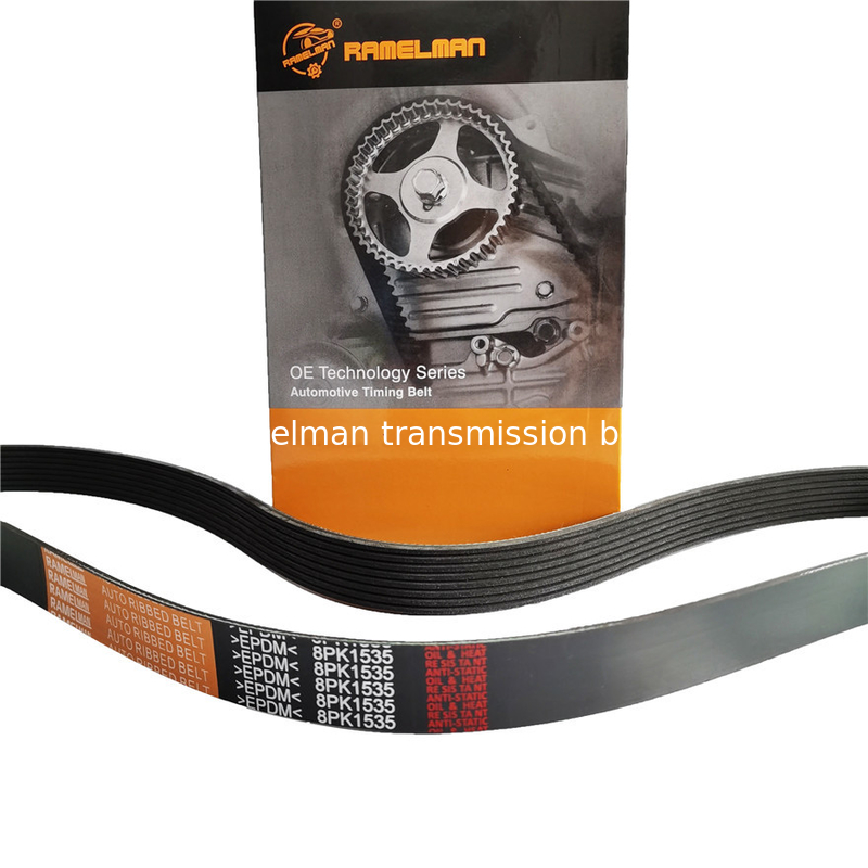 Hot sale Excavator belt for Daewoo 8PK1350 poly v belt pk belt cogged v ...